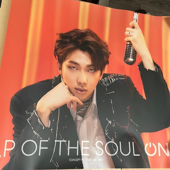 Bts | Other | Bts Rm Mots One Poster | Poshmark